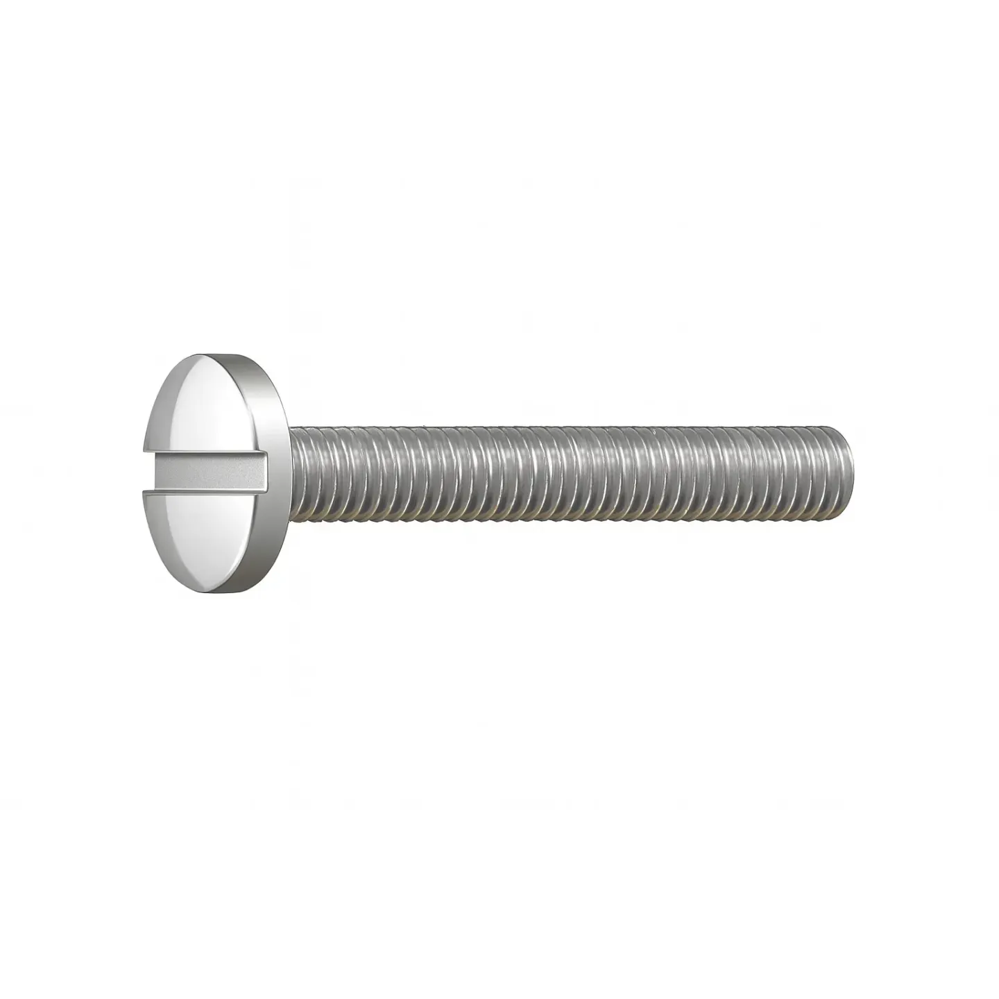 Vis tête cylindrique fendue - DIN 84 - M 1,6 x 5 - Inox A2 ...